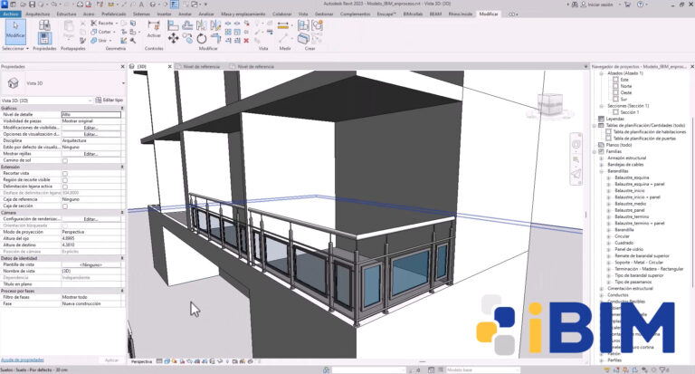 Introducción al modelado de barandas – IBIM