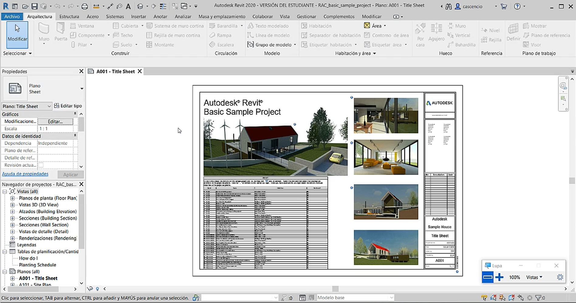 Introducción a la interfaz de Revit Parte 1 – IBIM
