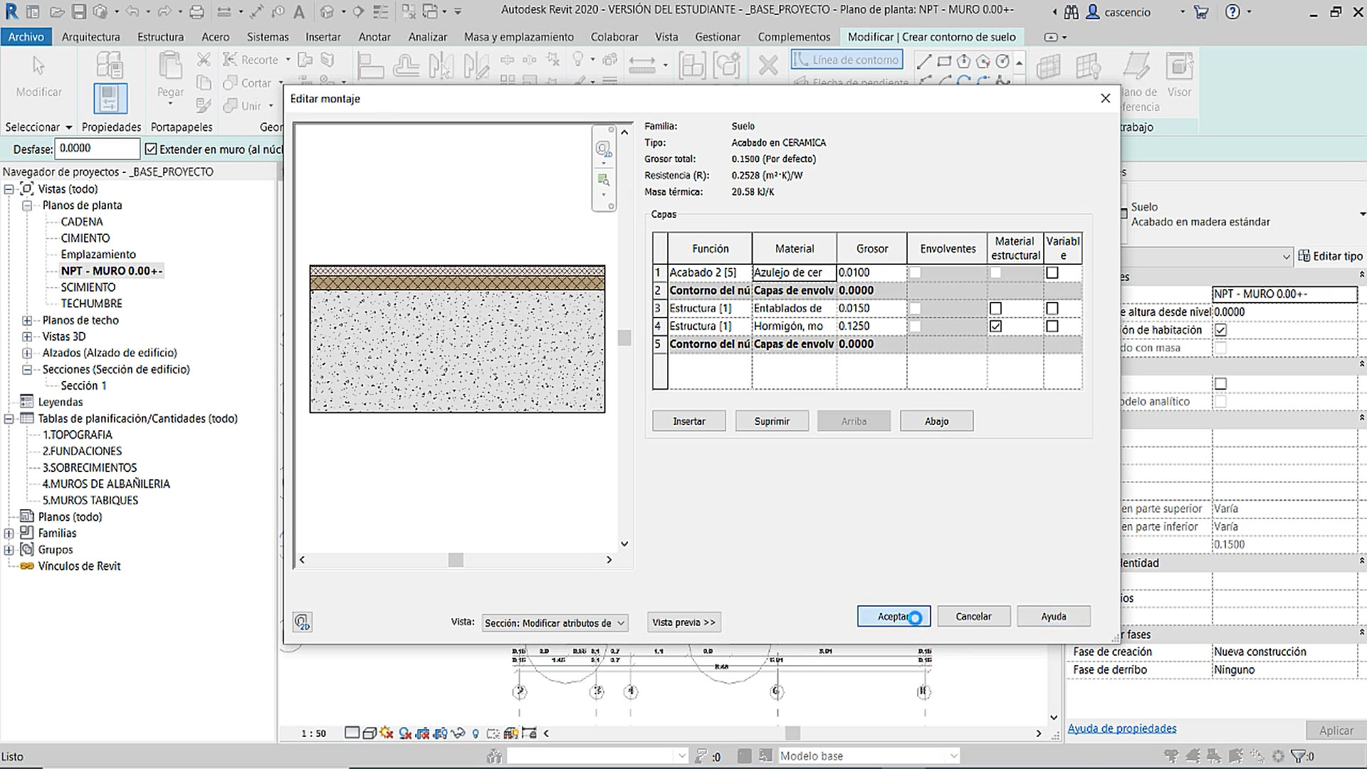 Modelado y cubicación suelos – IBIM