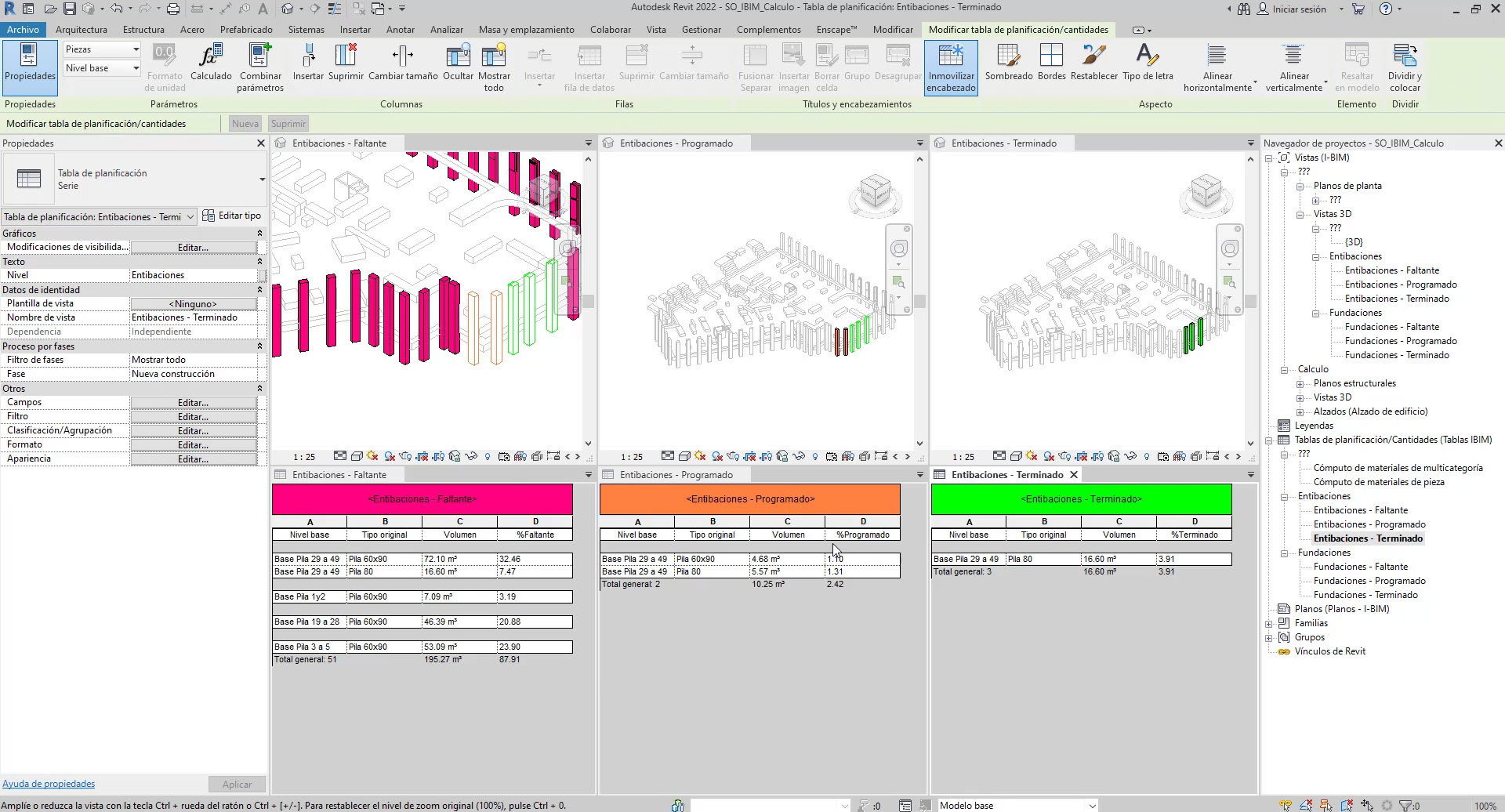 Entibaciones y nivel base Parte 2 – IBIM